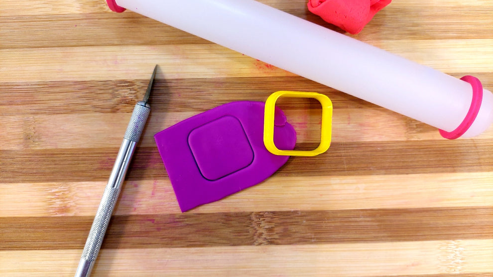 Polymer Cutter Roundsquare - PC010 – Custom Cookie