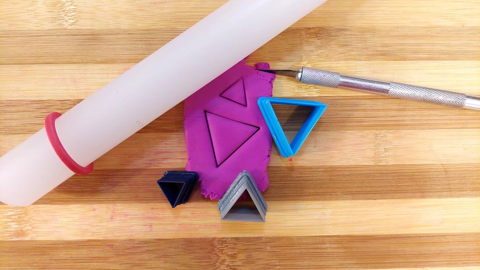 Polymer Cutter Triangle - PC042 – Custom Cookie