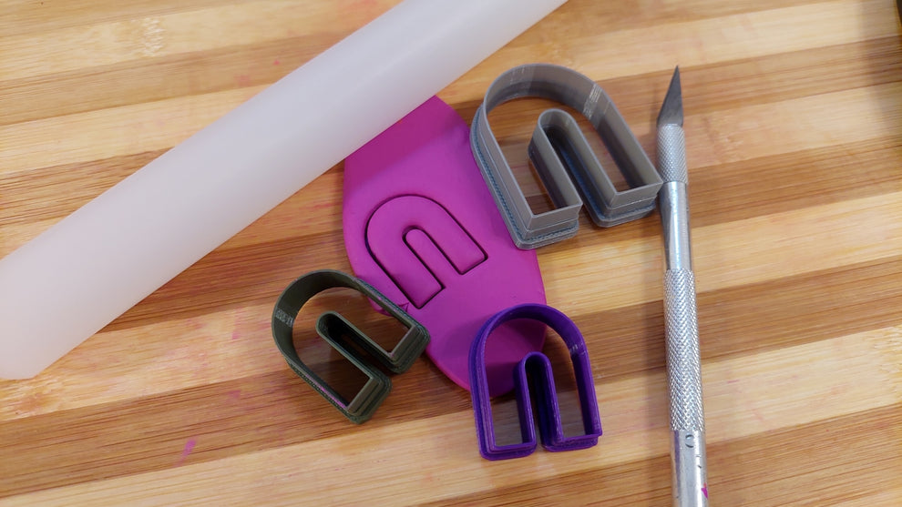 Polymer Cutter Long U - PC085 – Custom Cookie